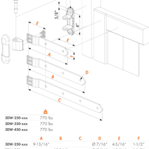 SHUT IT-Barrel Hinge - Outlaw Industries