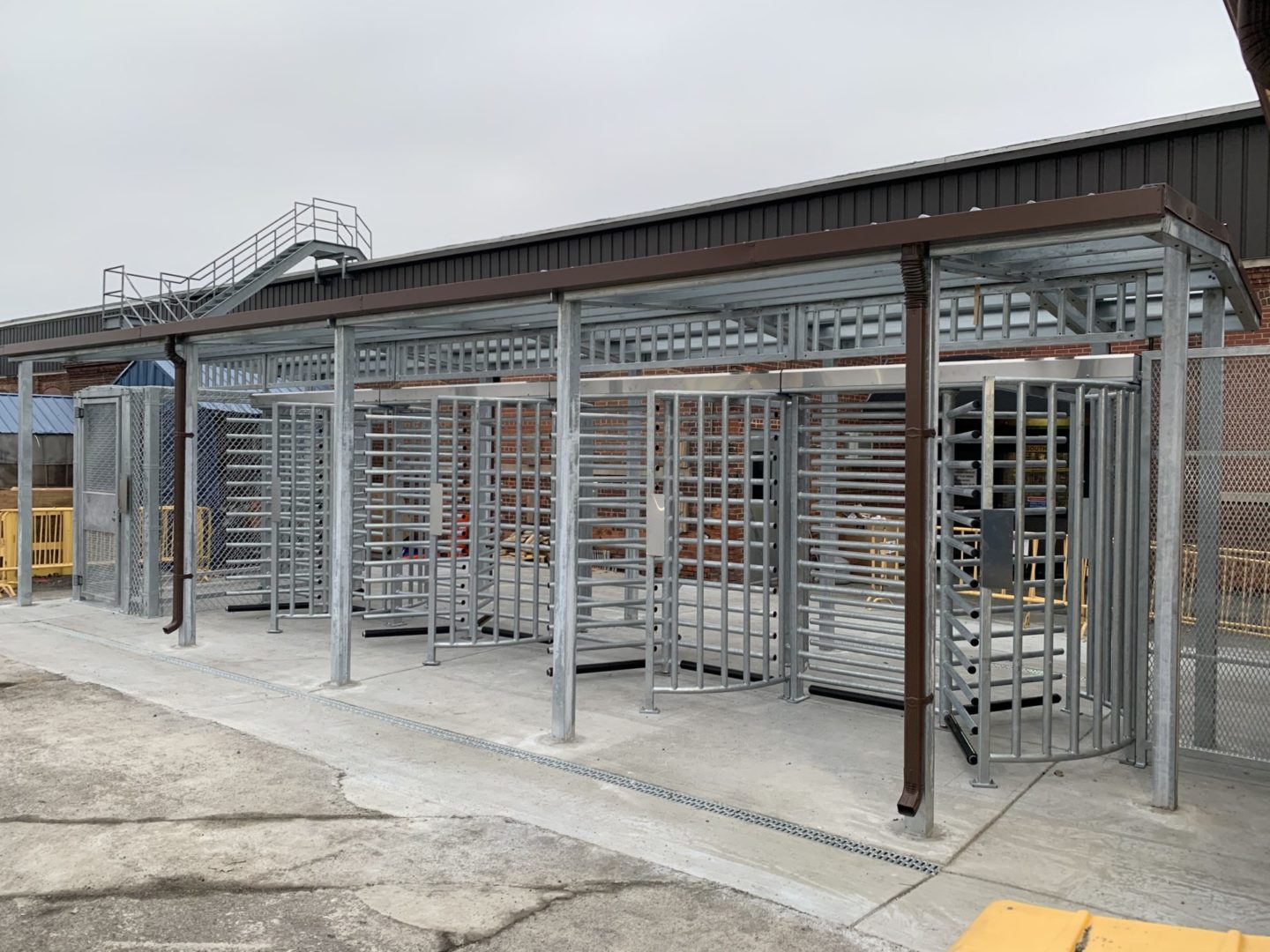 Single Full Height Turnstiles - Outlaw Industries