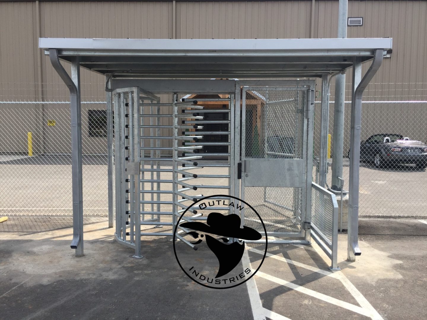 Single Full Height Turnstiles - Outlaw Industries