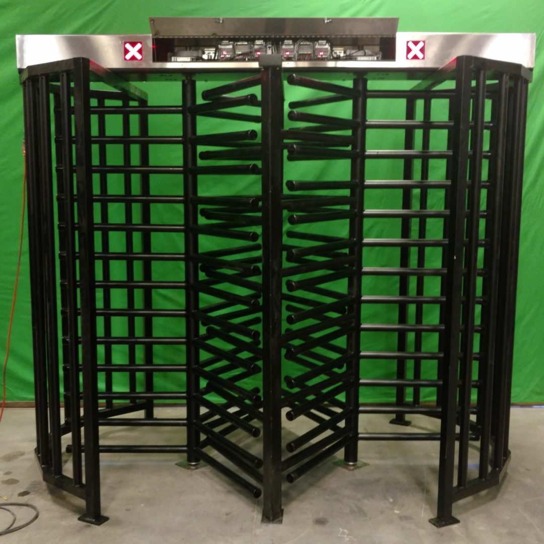 Tandem Full Height Turnstiles - Outlaw Industries