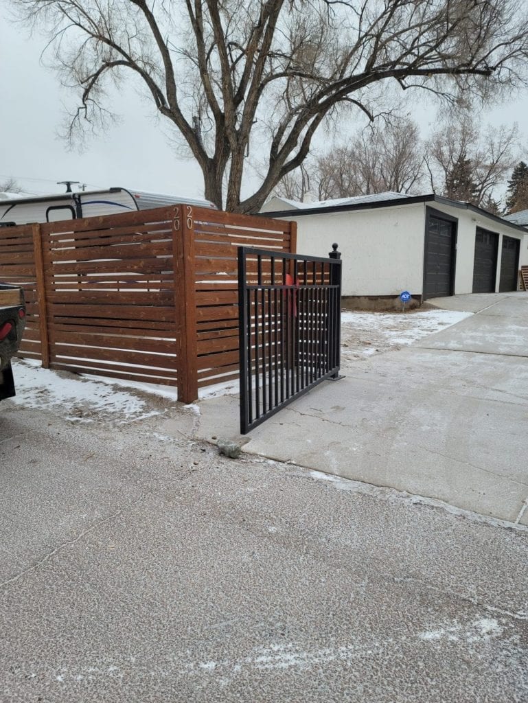 Colorado Custom Driveway Entrance - Outlaw Industries